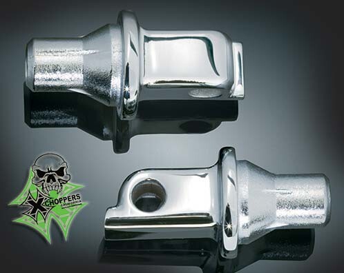 Xchoppers.com - Kuryakyn Indian Scout Tapered Foot Peg Adapters - Rear