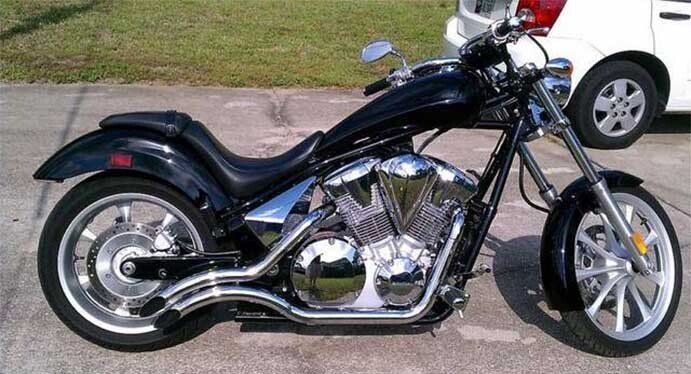 Xchoppers.com - Morton - Honda Fury Infernos Exhaust System
