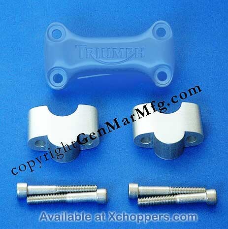 Xchoppers.com - SALE! Genmar - 1.25" Risers for Triumph Bonnevilles W ...